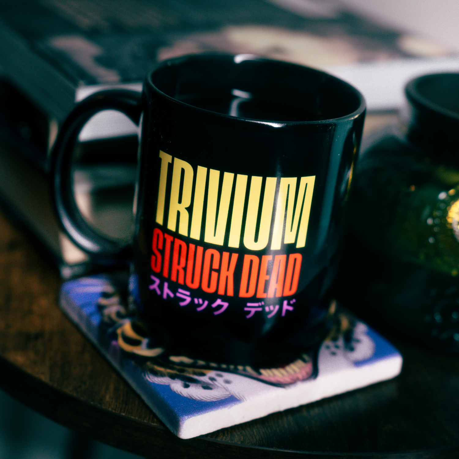 Struck Dead Coffee Mug | Trivium Official Store